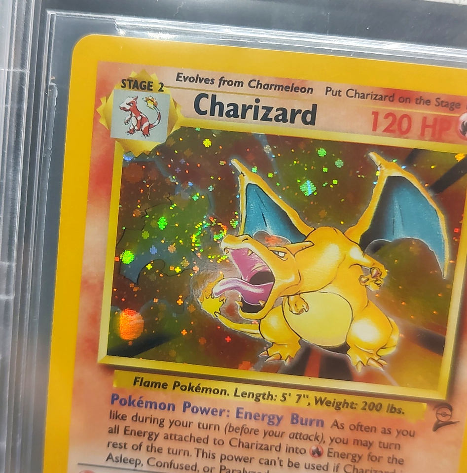 Pokemon Base Set 2 Charizard 4/130 Holo Beckett (BGS) NM-MT - Mouth ...