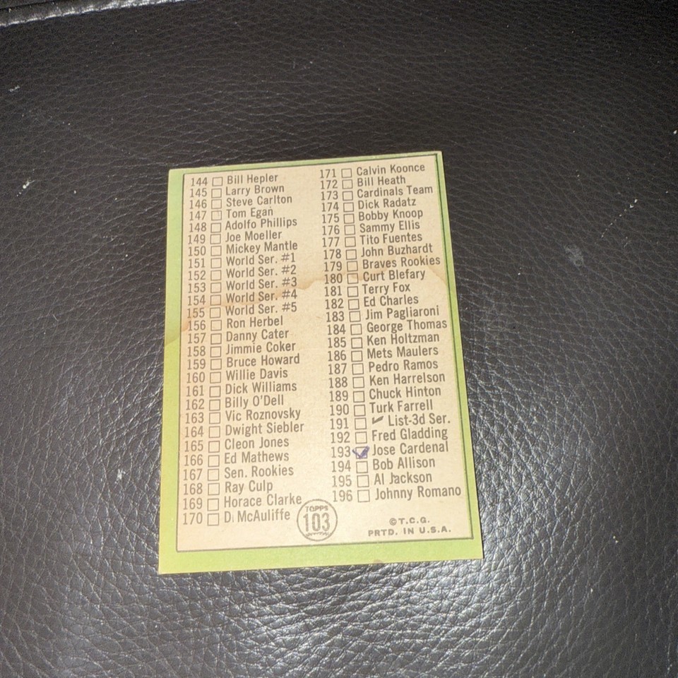 🔥1967 Topps Set Break MICKEY MANTLE NY#103 New York Yankees Unmarked ...