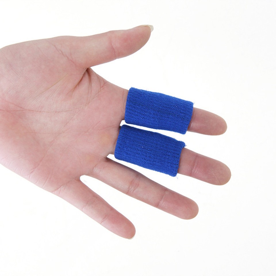 10 Stück Fingerschutz Fingerband Fingerbandagen Universalgröße Finger ...