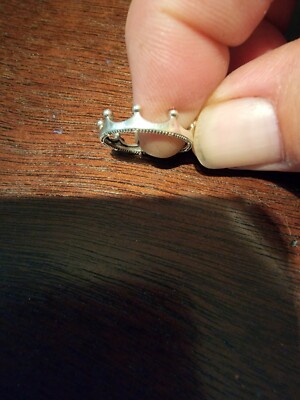 NEW AUTHENTIC PANDORA RING POLISHED CROWN #198599C00 Size 6/52 | eBay