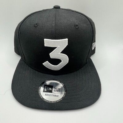 Chance the Rapper '3' Logo 9FIFTY Adjustable Snap-Back New Era Cap ...