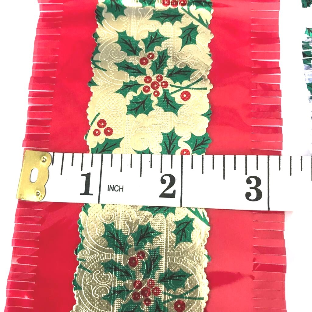 CHRISTMAS CAKE FRILL Festive Ribbon Frills Banding Xmas Choose Design ...