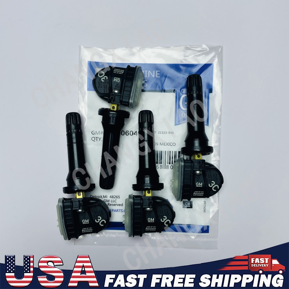 4PCS OEM TPMS 13540604 13528566 Tire Pressure Monitoring Sensor For ...