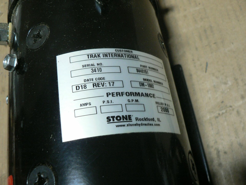 JLG ATLAS 10K FORKLIFT EMERGENCY STEERING PUMP 8440151 | eBay