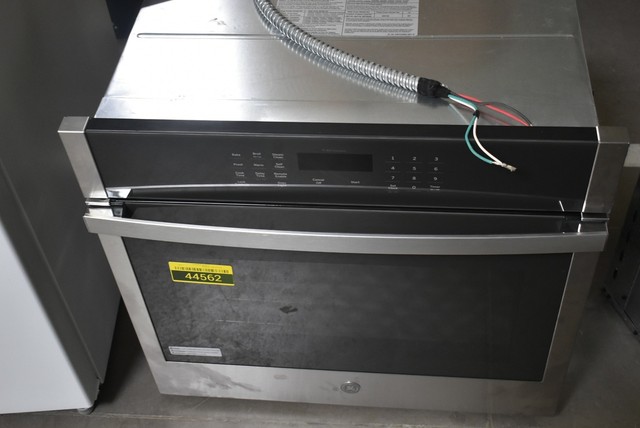 GE JTS3000SNSS 30 In. Single Electric Wall Oven Self-cleaning in ...