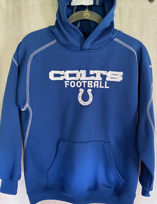 NFL Indianapolis Colts Reebok Hoodie Size M Medium 10/12 | eBay