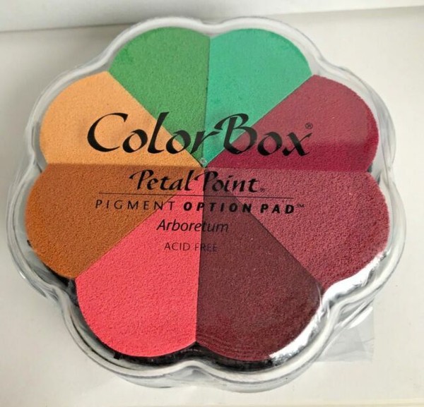 Clearsnap ColorBox Pigment Petal Point Option Pad 8 Colors 308400 for ...