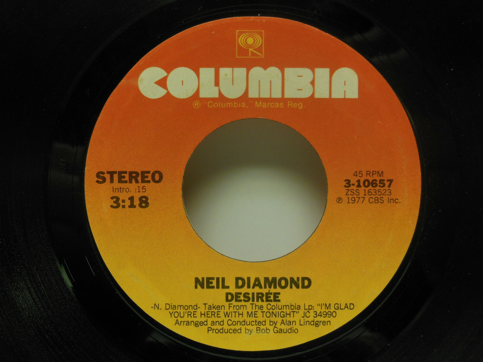 Neil Diamond: Desiree / Once In A While, 45 RPM. VG+ | eBay