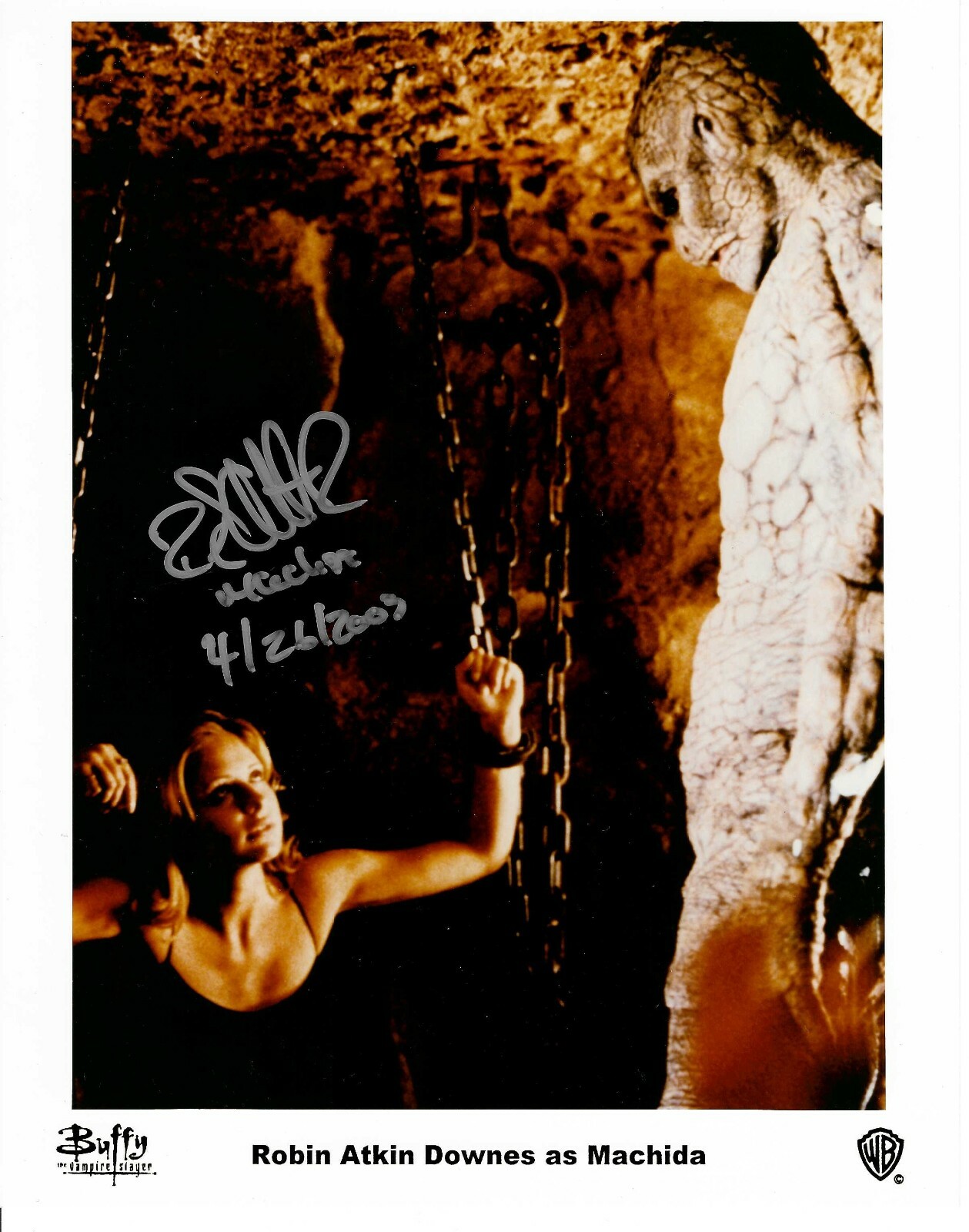 Robin Atkin Signed Buffy The Vampire Slayer "Machida" 8x10 Photo #2 | eBay