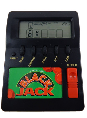 Waco Products Electronic Black Jack Handheld Travel Game Model 06905 | eBay