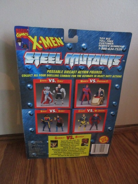 Marvel Comics X-Men Steel Mutants Gambit VS Bishop | eBay