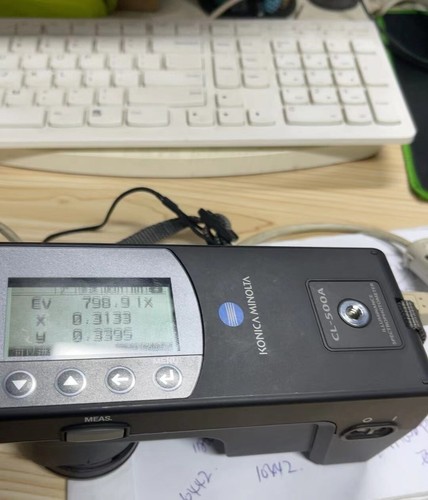1 Pcs Konica Minolta CL-500A Illuminance Spectrophotometer#L | eBay