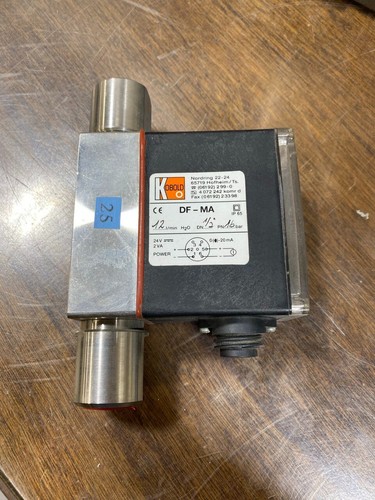 Kobold DF-MA Paddle Flow Meter 12lpm 1/2in Npt 24v-dc | eBay