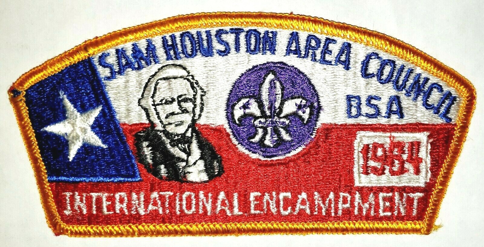 Sam Houston Area Council (TX) SA-7:1 1984 International Encampment CSP ...