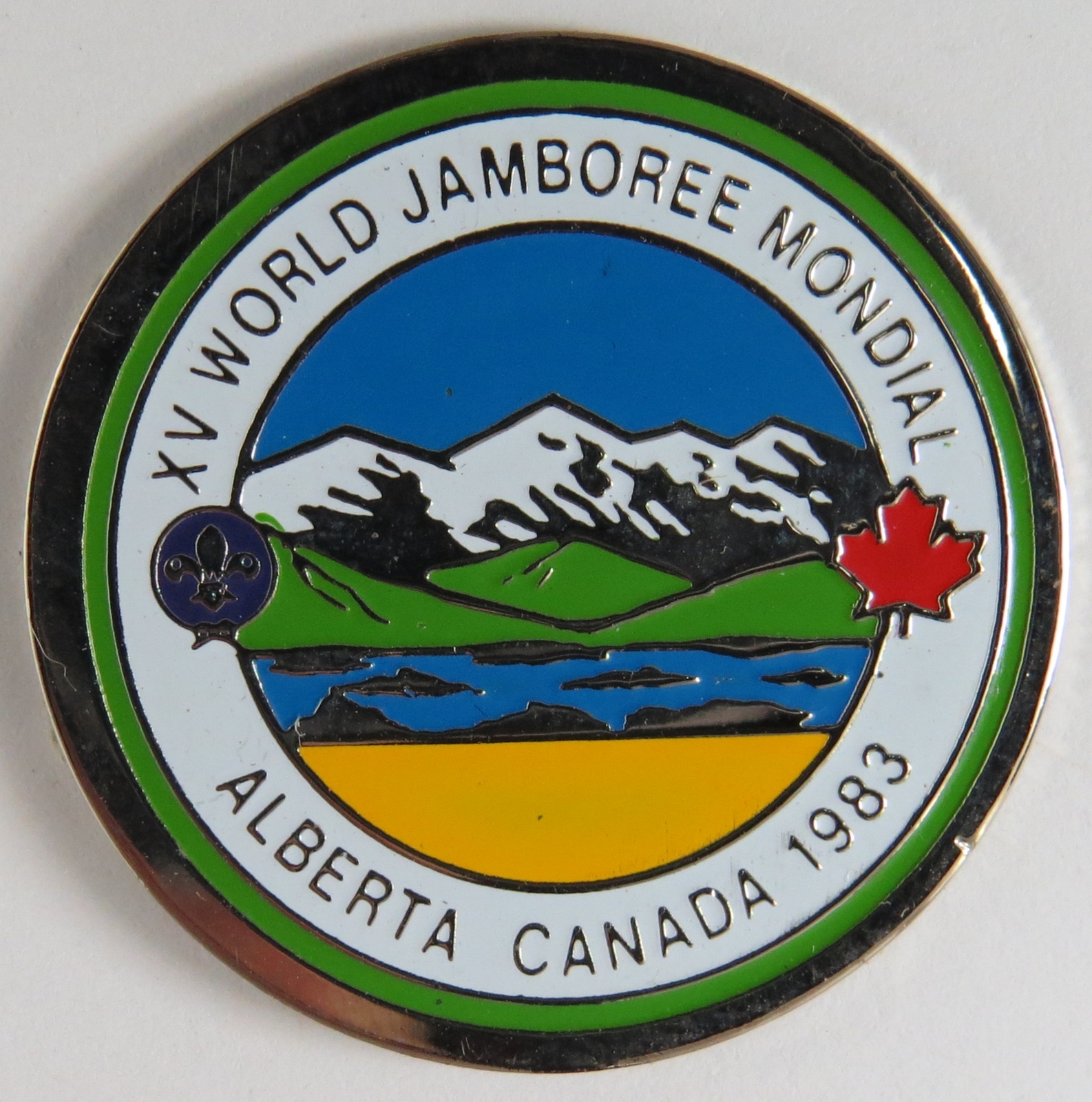 1985 Boy Scout World Jamboree Canada Pin [PN3232] | eBay