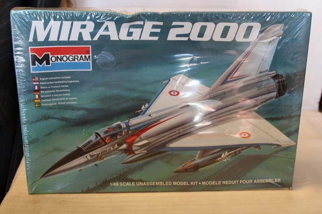 1/48 Scale Monogram Mirage 2000 Jet Model Kit #5425 BN for sale online ...