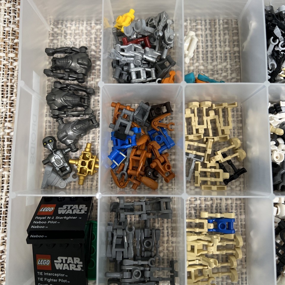 1 Lbs Lego Star Wars Droid Parts And Skeleton Minifigure Parts ...