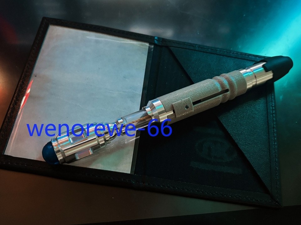 10th Doctor Who Metal Tactile Sonic Screwdriver Prop Replica Scalable ...