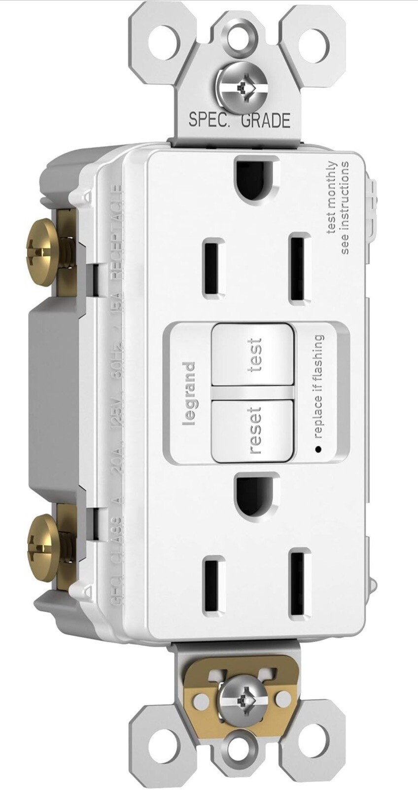 Legrand 2097TRW Tamper Resistant Electrical Casing Outlet for sale ...