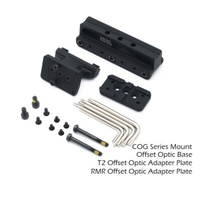 Tactical Fast COG Series Mount with RMR Red Dot Offset Optic Base and ...