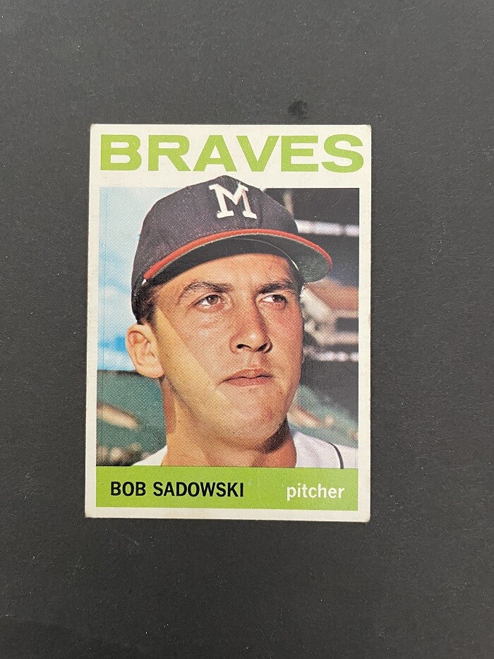 BOB SADOWSKI 1964 TOPPS BASEBALL CARD #271 MILWAUKEE BRAVES | eBay