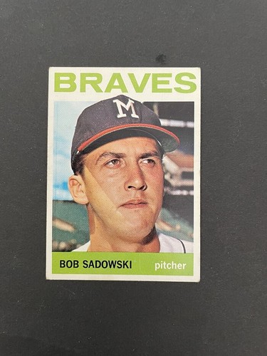 BOB SADOWSKI 1964 TOPPS BASEBALL CARD #271 MILWAUKEE BRAVES | eBay