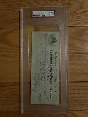 Al Ringling Signed Check PSA | eBay