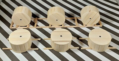 HO Scale Wooden Spool Loads | eBay