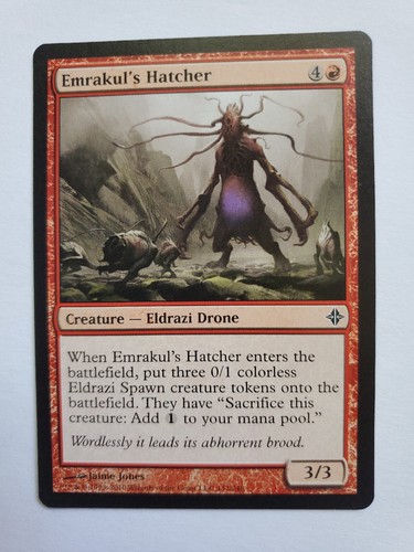 MTG Magic The Gathering Card Emrakul's Hatcher Creature Eldrazi Drone ...