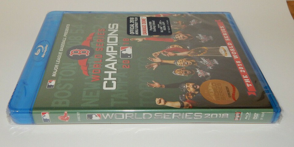 Boston Red Sox MLB 2018 World Series Champions Blu-Ray w/ DVD & Digital ...