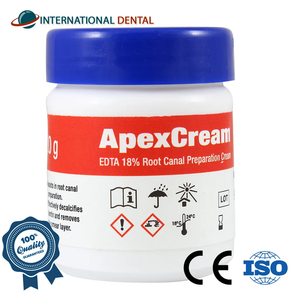 Dental ApexCream R00t Canal Preparation Cream EDTA 18% Chelating Agent ...