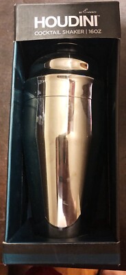 Houdini By Rabbit Cocktail Shaker 16 oz Stainless Steel | eBay