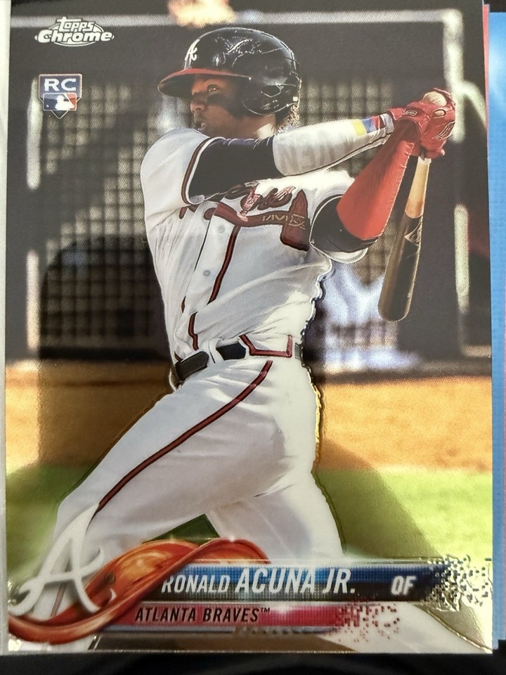 2018 Topps Chrome Baseball Complete Set 1-200 Ohtani Acuna Devers RCs ...
