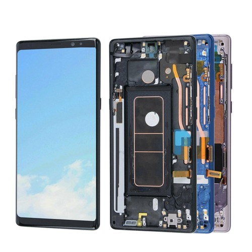 For Samsung Galaxy Note 8 LCD Display Screen Touch Digitizer w/Frame ...