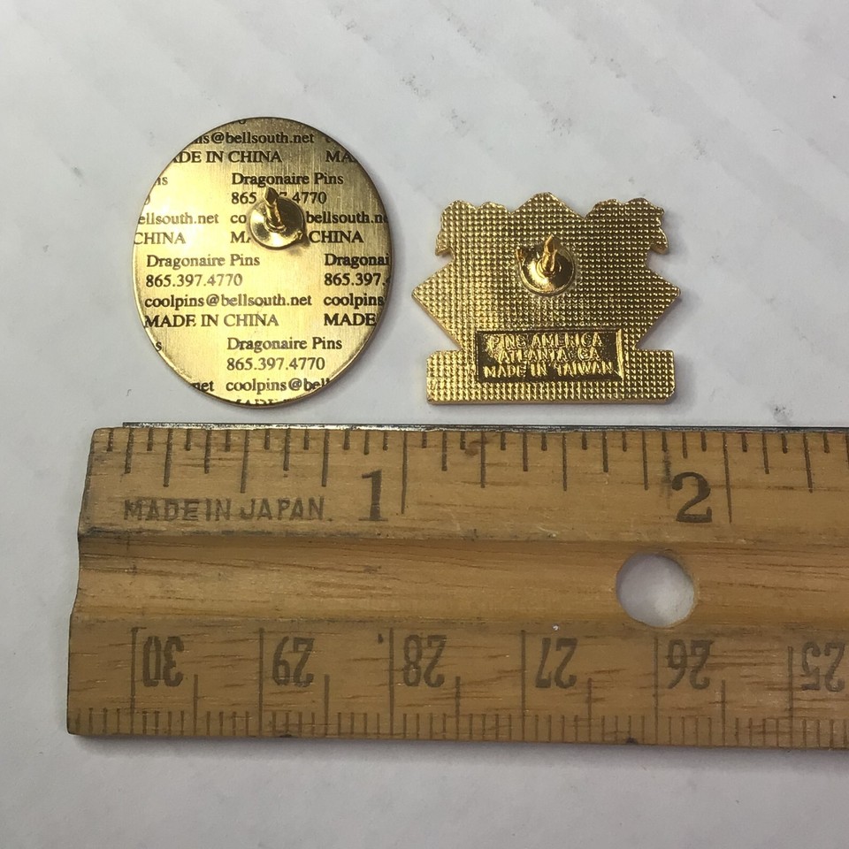 Vtg Long Beach Oil 2002 Desk & Derrick Advertising Pinback Lapel Hat ...