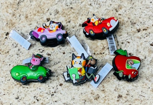 RICHARD SCARRY JIBBITZ SALLY CAT HUCKLE & LOWLY MR FRUMBLE SHOE CHARM ...