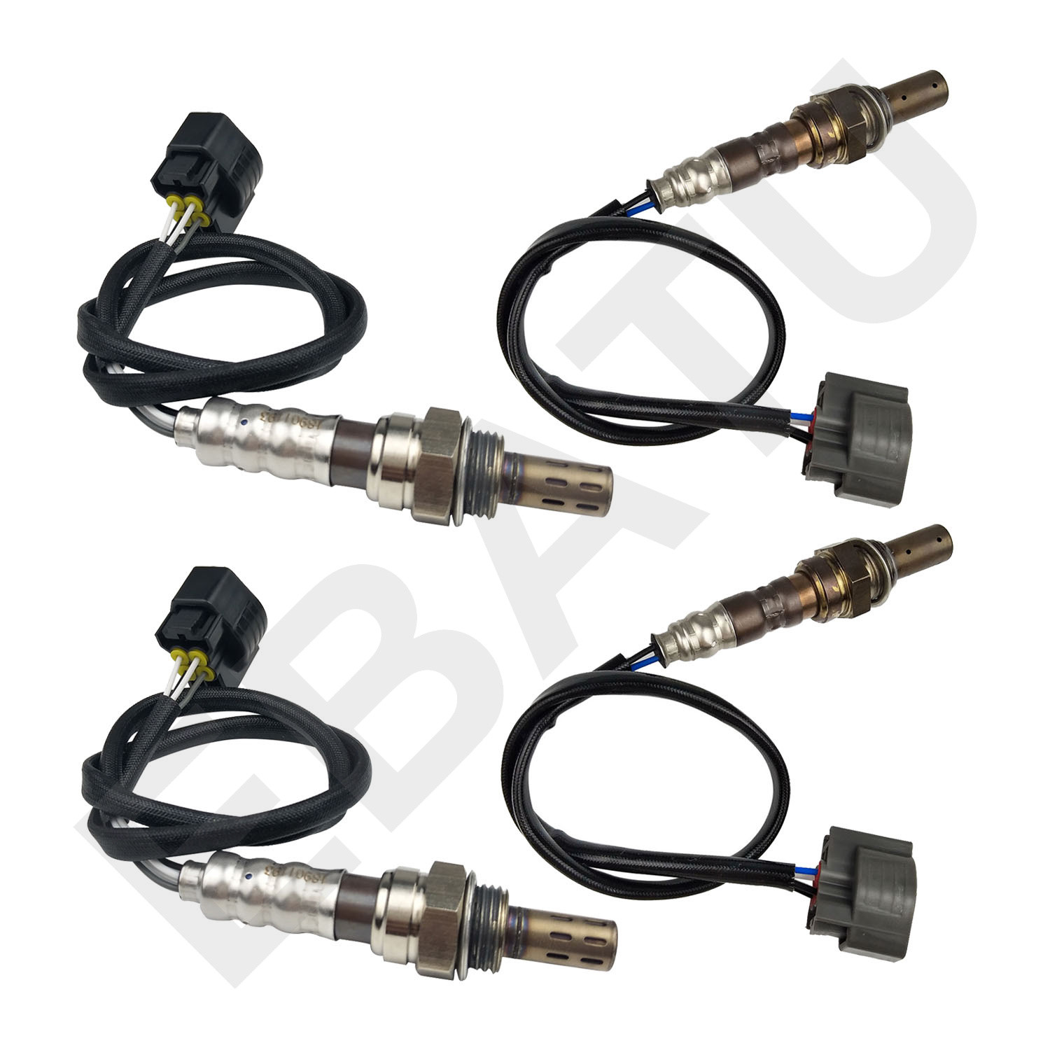 4Pcs O2 Oxygen Sensor Upstream & Downstream For Jaguar Vanden Plas XJ8 ...