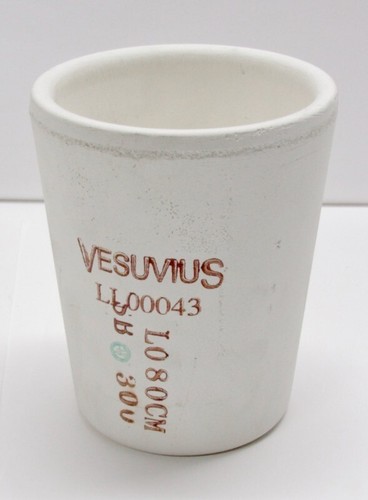 Vesuvius Foseco One Shot Clay Silica Liner Backer Back-Up Crucible ...