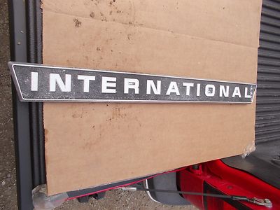 International 656 RC Utility Tractor ORIGINAL IH IHC front chrome hood ...