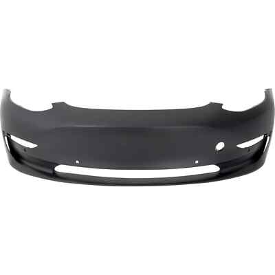 For Tesla Model 3 2017-2023 Front Bumper Cover w sensor holes | eBay