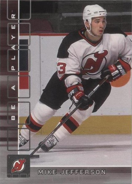 2001-02 In the Game Be A Player Memorabilia - #217 Mike Danton (RC) for ...