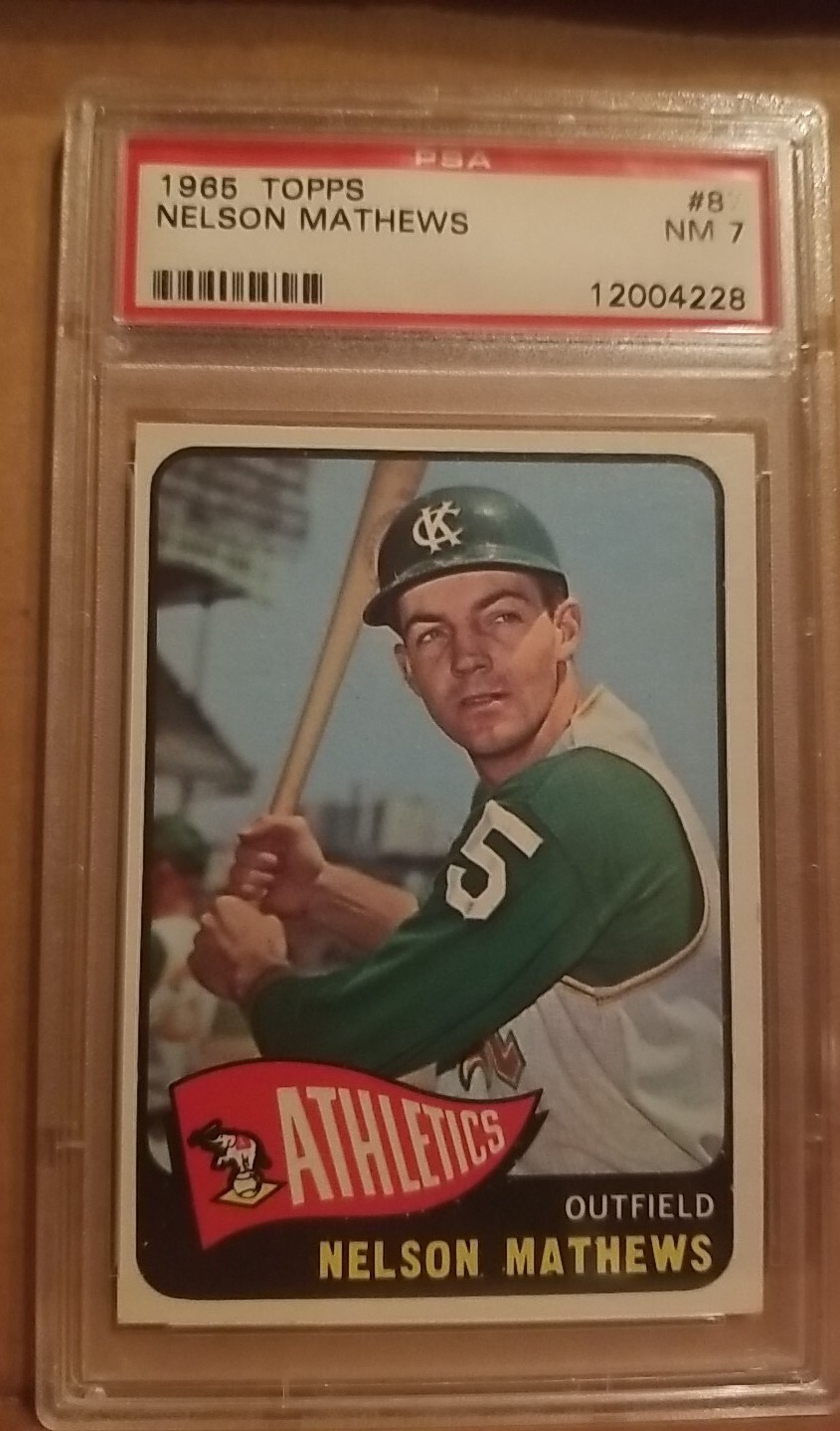 1965 Topps - #87 Nelson Mathews for sale online | eBay