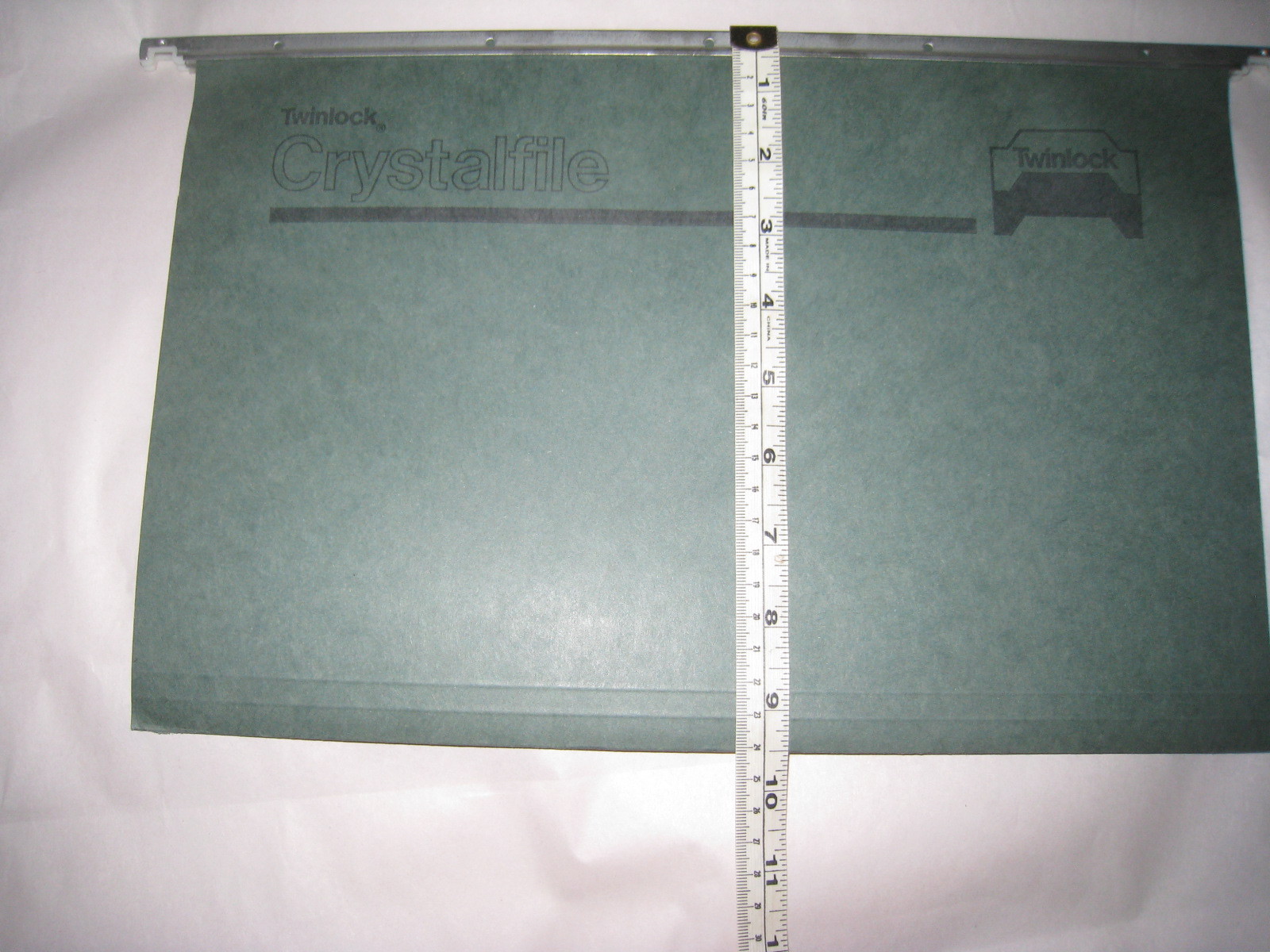Vintage Twinlock Personal Document File Metal 12 Crystalfile files 9/14 ...