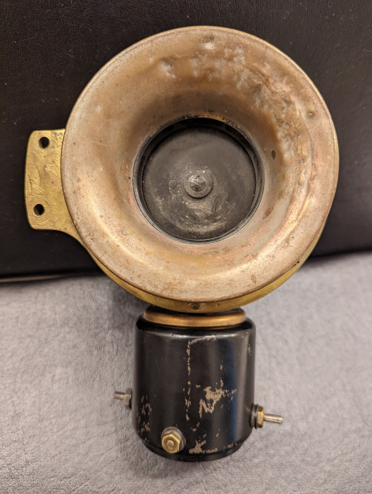 Antique 1908 patented Klaxon short trumpet horn – untested - 47264 | eBay