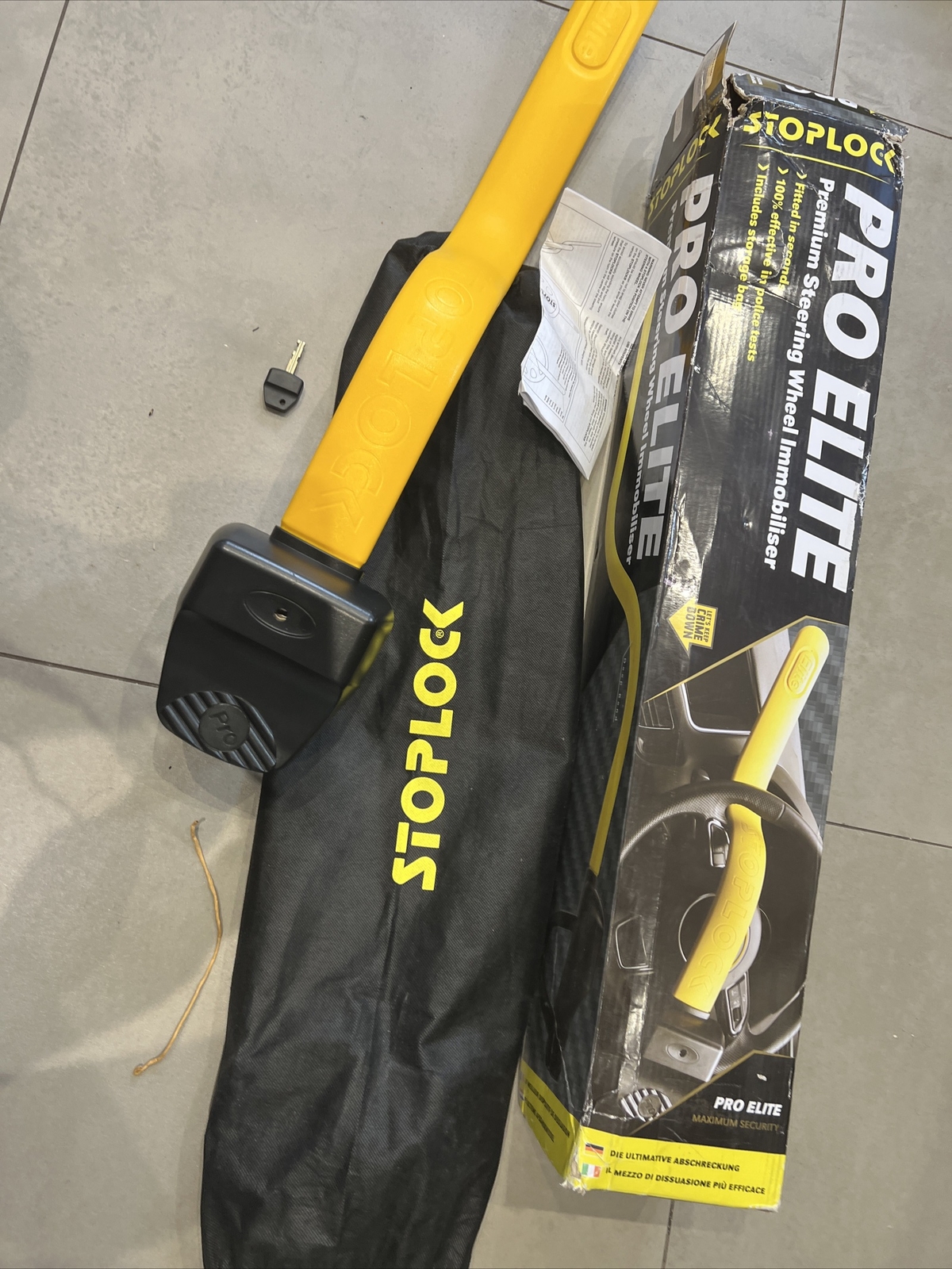 Stoplock PRO ELITE Steering Wheel | Grelly UK