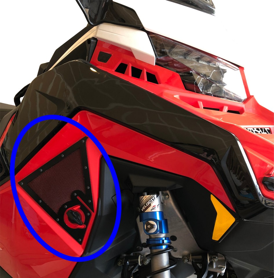 Polaris Matryx Side Panel Air Vent Kit Cooling Snowmobile 2021 - 2023 ...