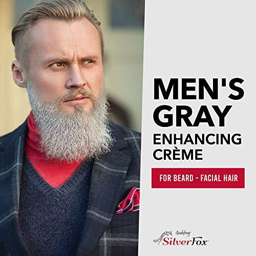 Silver Fox Men's Silver And Gray Beard Brightener For Caucasian Hair ...
