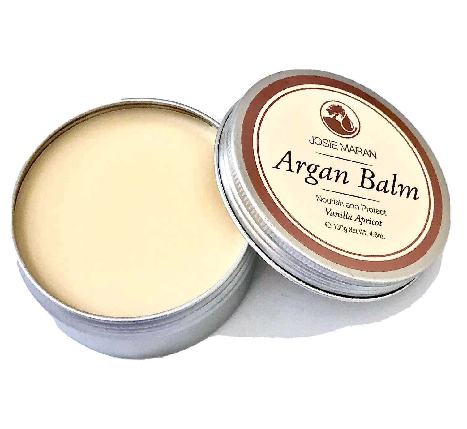 Josie Maran Argan Balm Vanilla Apricot Nourish & Protect 4.6 oz / 130 ...