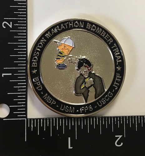 BPD Boston Police Dept Marathon Trial BOSTON STRONG MPD USMS FPS USCG ...