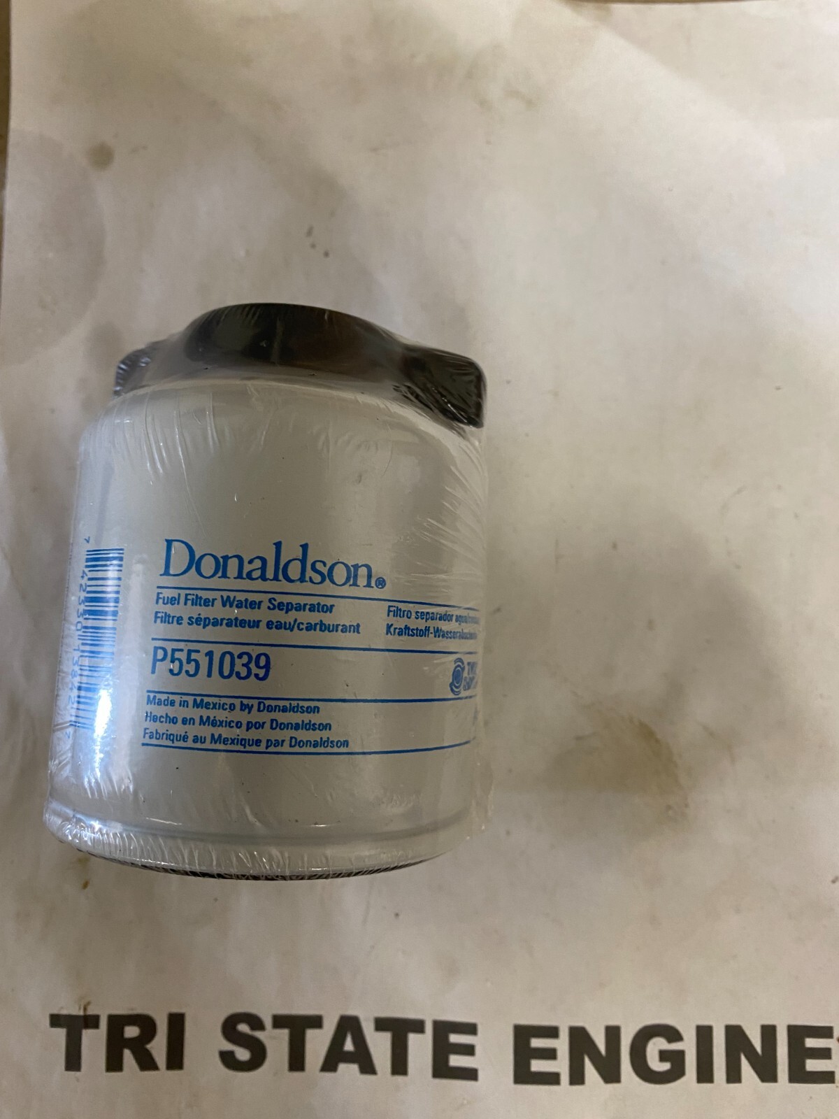 DONALDSON P551039 - Fuel filter cross reference